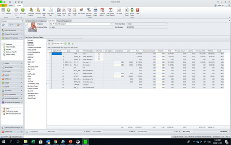 Sage 300 People - Sage 300 Payroll System - T3T